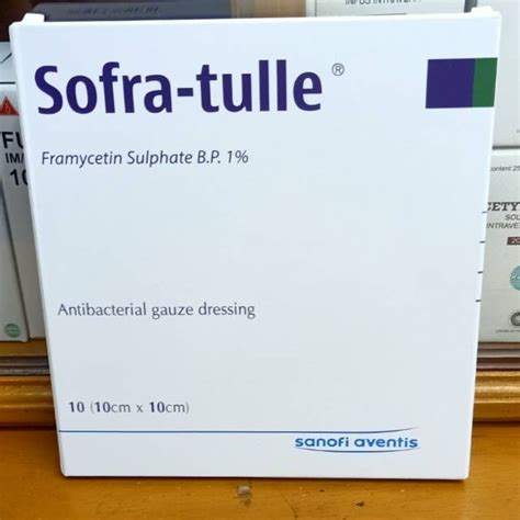 Sofra Tulle 10 Cm X 10 Cm 50 Pcs 1 Box