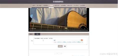 java计算机毕业设计在线视频网站（开题 程序 论文） csdn博客