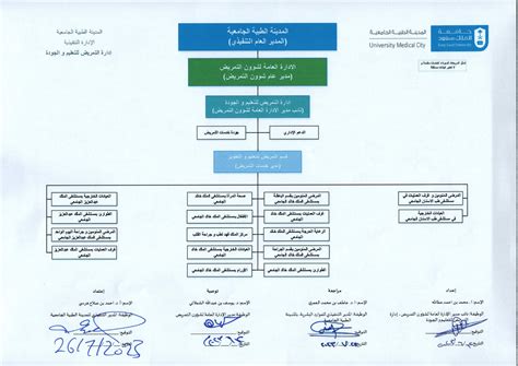Medical City King Saud University KSUMC Nursing Organizational Chart