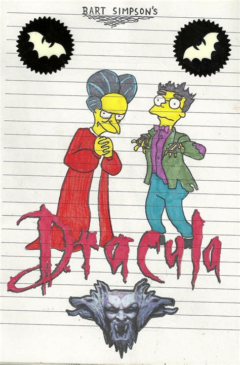 Bart Simpsons Dracula By Aeruhl On Deviantart