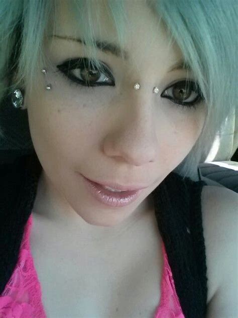 Bridge Piercing And Anti Eyebrow Eyebrow Piercing Anti Eyebrow Blonde Eyebrows