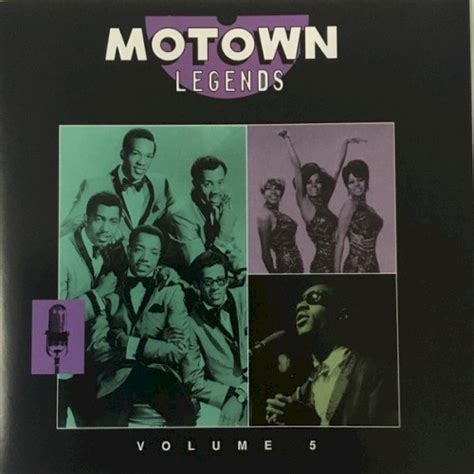 Release “motown Legends Volume 5” By Various Artists Cover Art