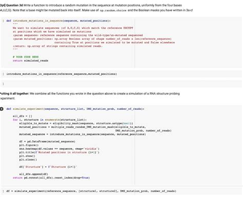3 Simulating DMS Mutations Based On Sequence Chegg Com