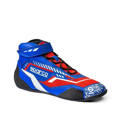 Sparco K Rock Karting Shoes Blue Red Accessories For Motorsport Red