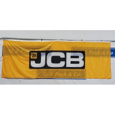 Jcb Dealership Flag 40 X 112