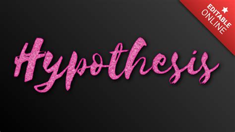Hypothesis Text Effect Generator