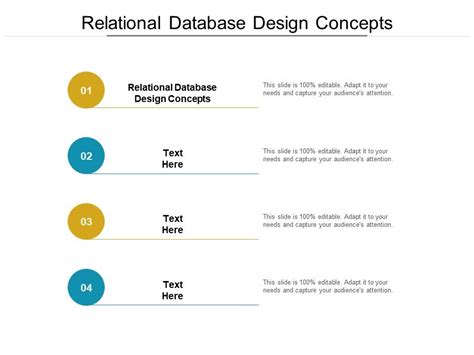 relational database design concepts ppt powerpoint presentation styles