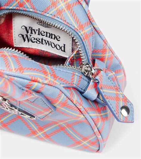 Vivienne Westwood Yasmine Mini Tartan Tote Bag Vivienne Westwood