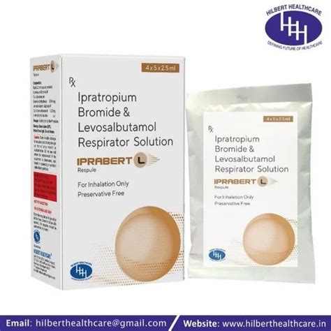 Ipratropium 500mcg And Levosalbutamol 1 25mg Nebulier Solution At ₹ 22 Bottle Atrovent In