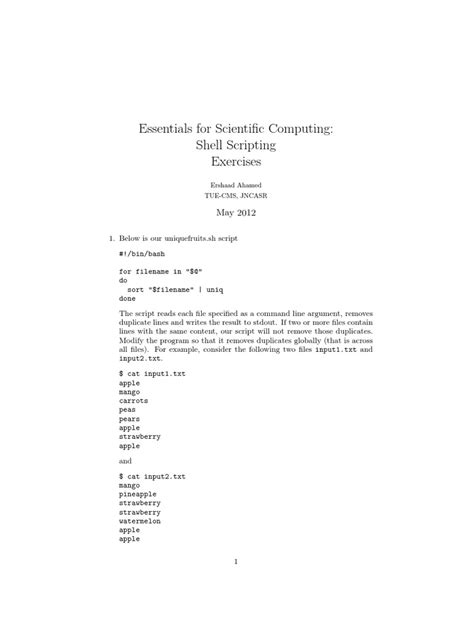 Linux Day 5 Shell Exercises Pdf Computer File Computer Data