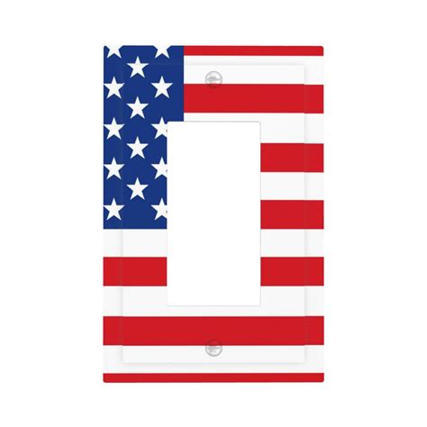 Noikeo America Flags3 Pattern Electrical Outlet Covers Electric