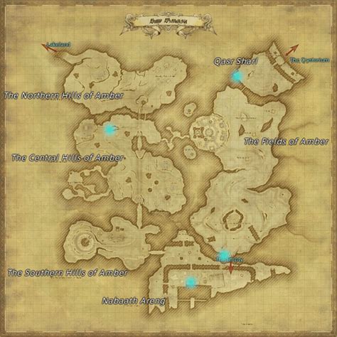 All Ffxiv Aether Current Locations By Expansion And Map