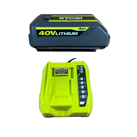 40 Volt Lithium Ion 40 Ah Battery And Rapid Charger Ryobi Deal Finders