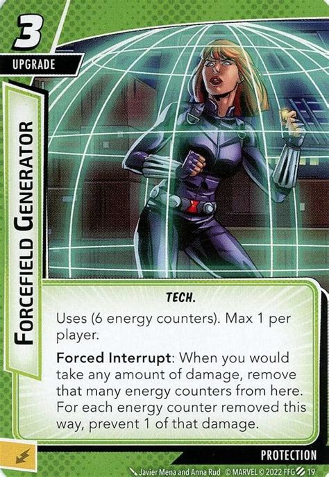 Forcefield Generator · Marvelcdb