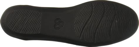 Clarks Womens Ayla Low Ballet Flatblack Synthetic Nubuck Clarks