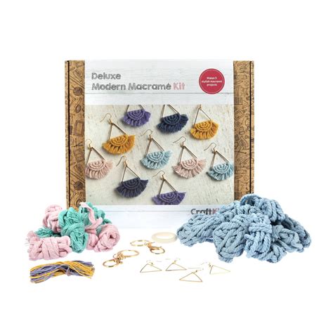 Deluxe Modern Macramé Kit Hobbycraft