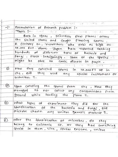 Formulation Of Research Problem Pdf