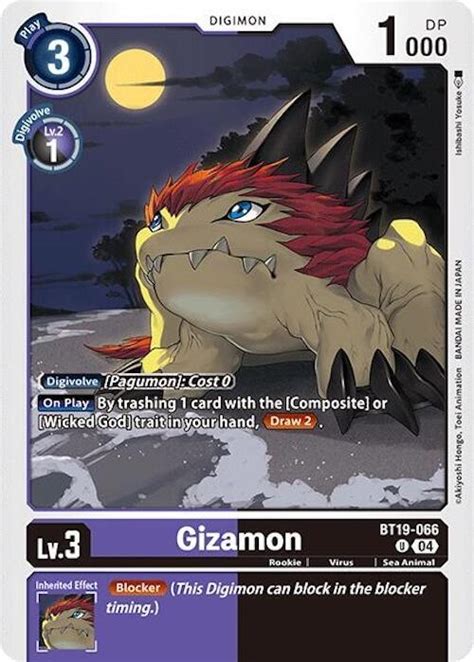 Gizamon Release Special Booster 2 0 Bt18 20 Slide Gaming
