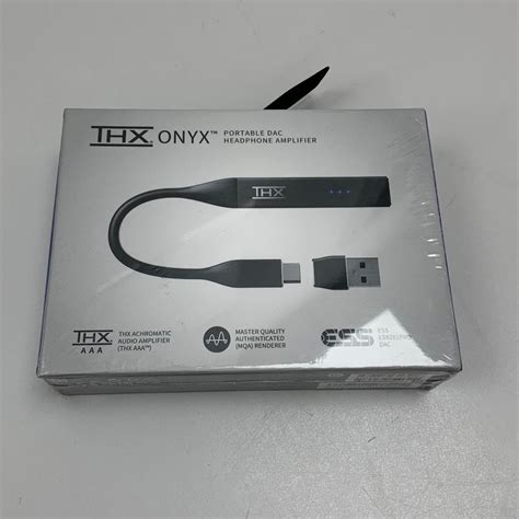 New Razer Thx Onyx Portable Dac Headphone Amplifier Cross Platform Own4less