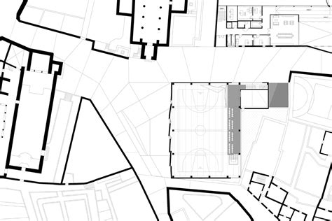 Concrete Sports Hall By Idis Turato With Faceted And Bumpy Facades