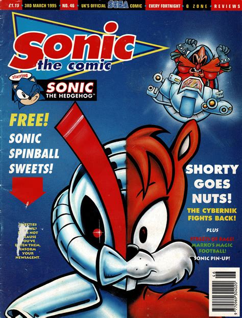 Shorty Goes Nuts The Cover For ‘sonic The Comic Sonic The Hedgeblog