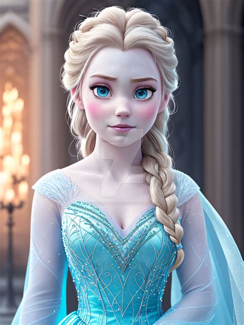 Elsa 4k Quality Digital Art By Rasooliartworks On Deviantart