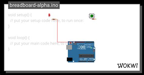 Breadboard Alpha Ino Wokwi ESP STM Arduino Simulator