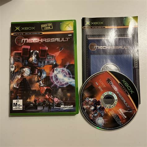 Mechassault Microsoft Xbox Pal Mech Assault Complete W Manual