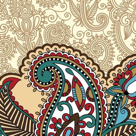 Vintage Background With Classic Floral Ornament 23797470 Vector Art At Vecteezy