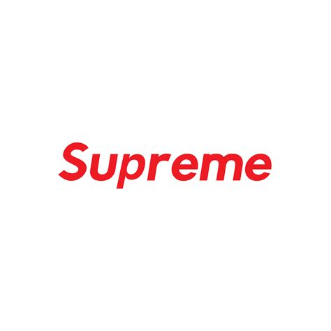 Supreme Logo Font