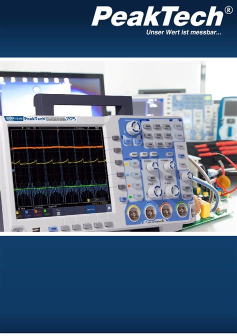 User manual PeakTech 1360 (English - 111 pages)