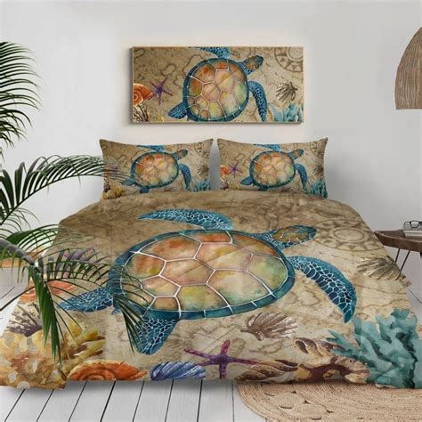 Coastal Nautical And Tropical Bedding Sets Coastal Passion