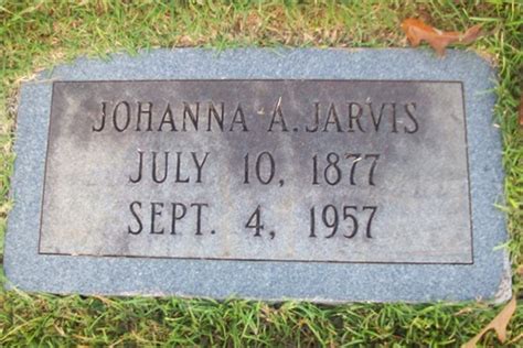 Johanna Catherine Anderson Jarvis 1877 1957 Memorial Find A Grave