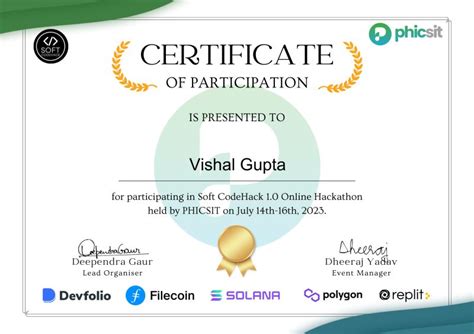 vishal gupta on linkedin softcodehack hackathon phicsit gdsc mmdu