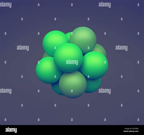 Abstract Molecular Structure With Particles Scientific Background Connection Structure 3d