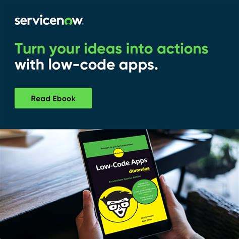 Low Code Apps For Dummies Ebook Servicenow Servicenow