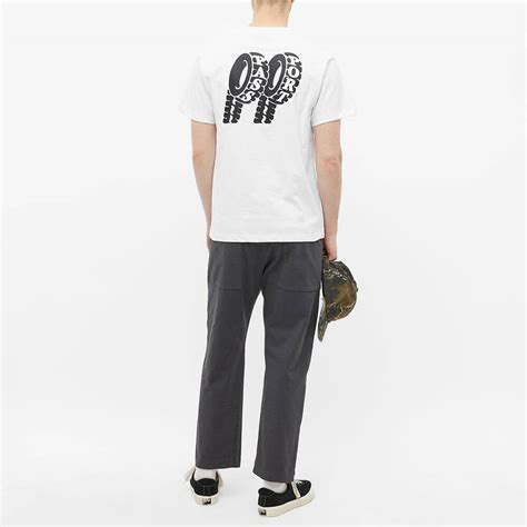 Pass~port Mens Flat Tyre T Shirt In White Pass~port