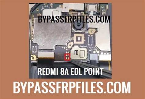 Redmi 8a Edl Point Test Point Reboot To Edl Mode 9008 Frp Bypass Files