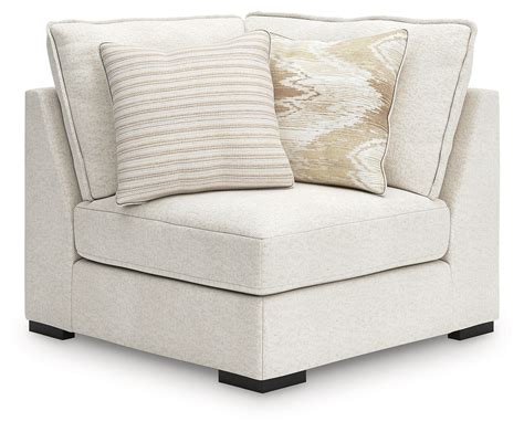 Ashley Donelson Creek Vanilla Left Armright Arm Facing Corner Chair
