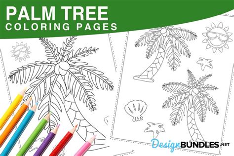 Palm Coloring Pages
