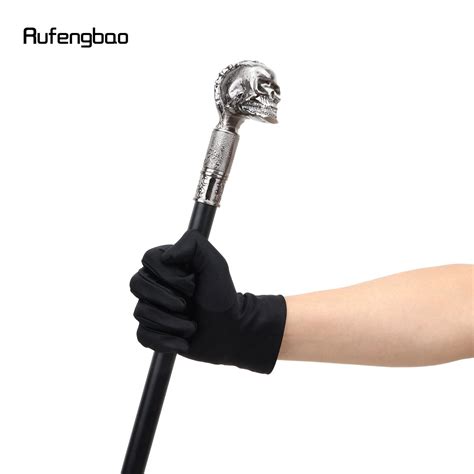 Gothic Steampunk Spazierstock Mit Totenkopf Und Versteck Gothic Shop