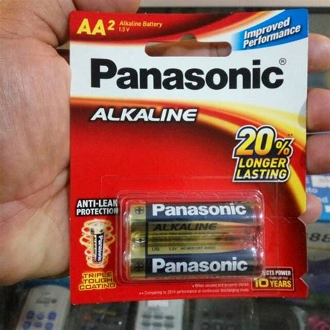 Jual Baterai Batrai Batre Aa A Alkalin Alkaline Panasonic Murah Asli