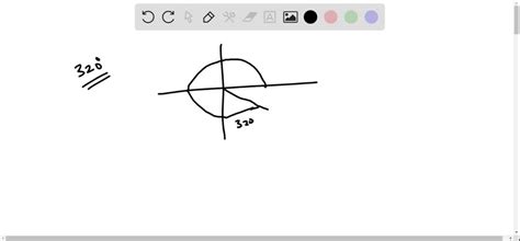 Solved Find The Reference Angle Of Each Angle 320 ∘
