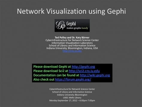 pdf network visualization using gephi · network visualization using