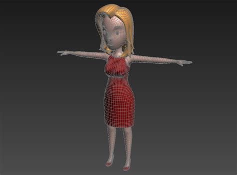 Cartoongirl012 Girl By Bariacg 3docean Cartoongirl012 Girl By Bariacg 3docean