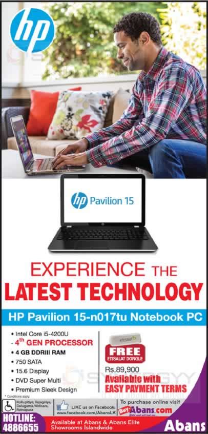 Hp Pavilion For Rs From Abans Synergyy