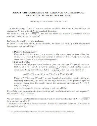 Standard Deviation 99 Examples Format How To Find Pdf