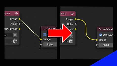 Make Node Connection Lines Curved In Blender 3d