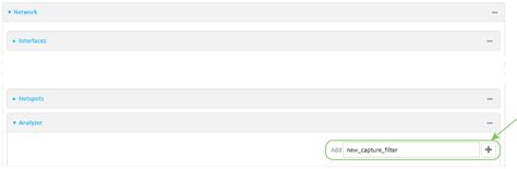 Configure Packet Capture For The Network Analyzer
