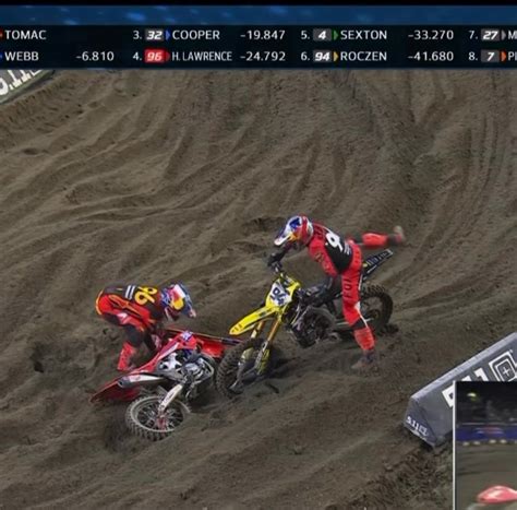 Hunter Lawrence Takes Out Ken Roczen In Seattle 🎥supercrosslive